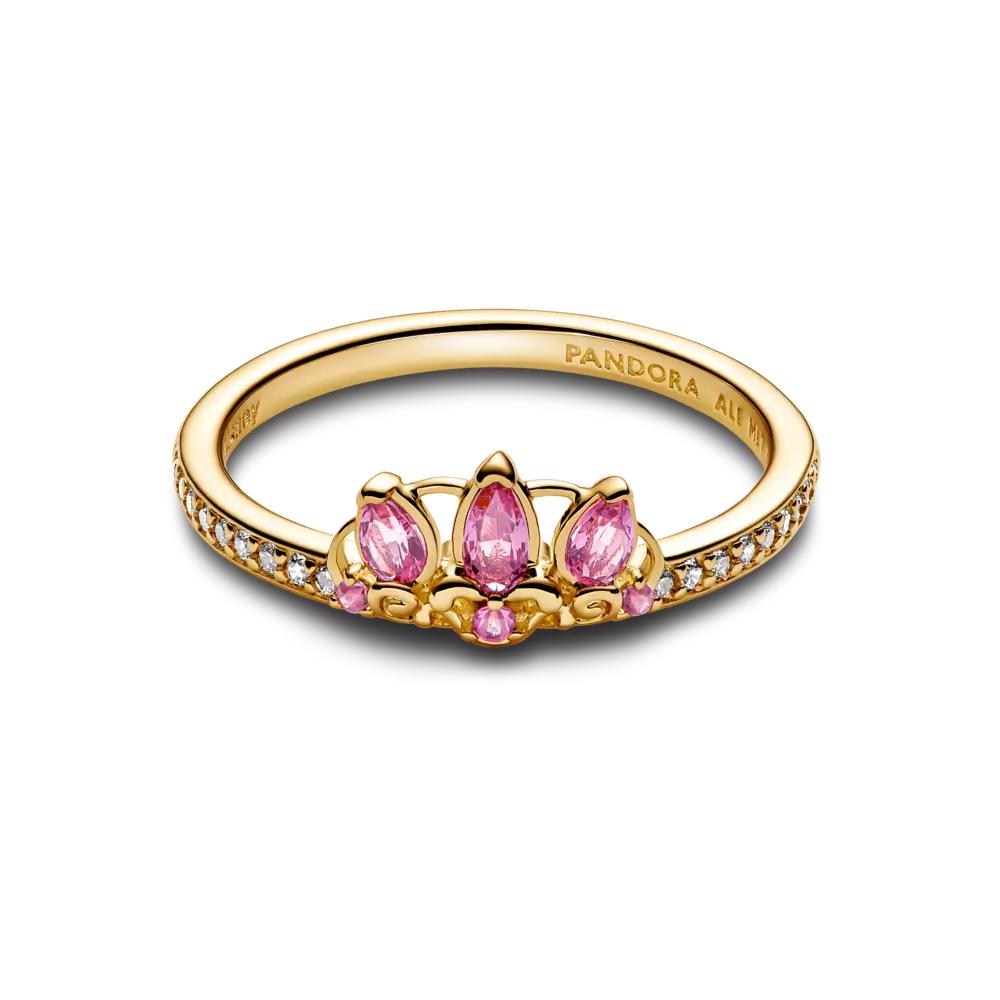 PANDORA Anel Tiara Rapunzel Princesas Disney 163651C01-56 | Marcolino Link