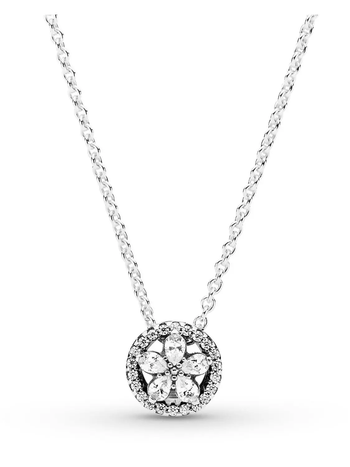 PANDORA Sparkling Snowflake Collier Necklace 399230C01 45 Marcolino Link