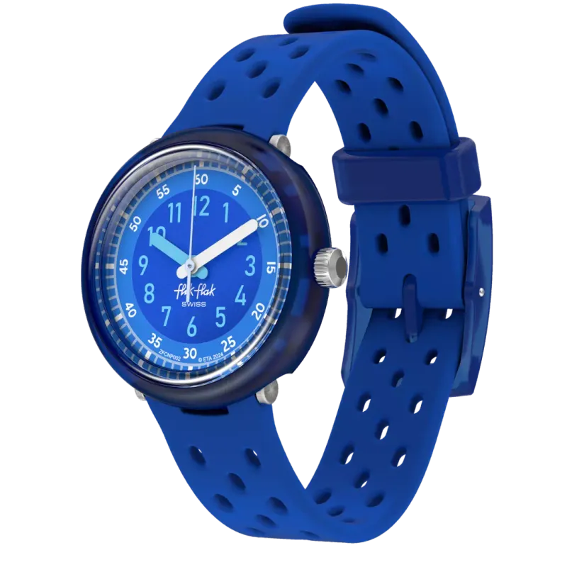 FLIK FLAK SS25 - FIZZ IN BLUE (Ref. ZFCNP002) | Marcolino Link